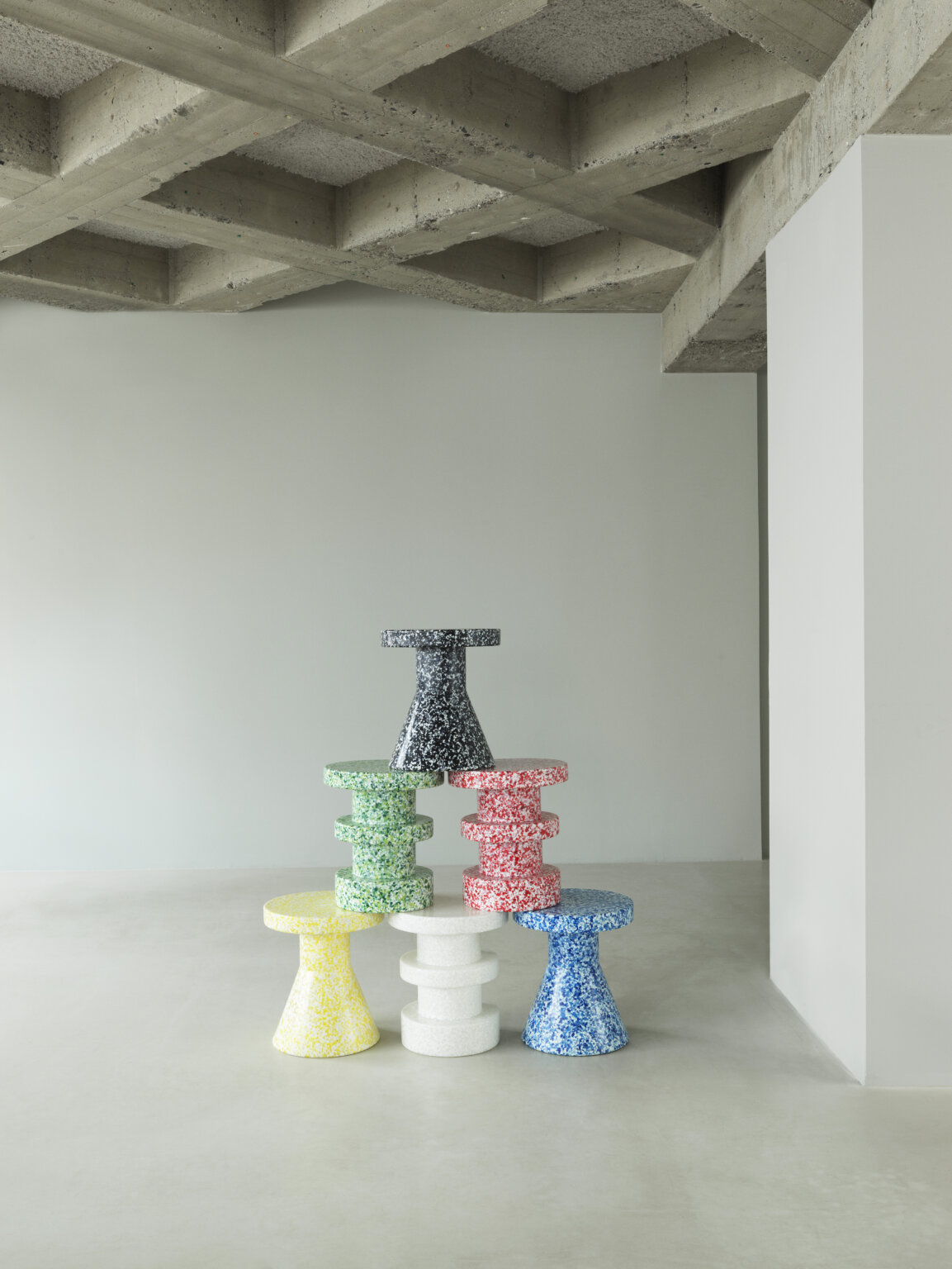Bit Stool Stack by Simon Legald for normann COPENHAGEN - ICFF