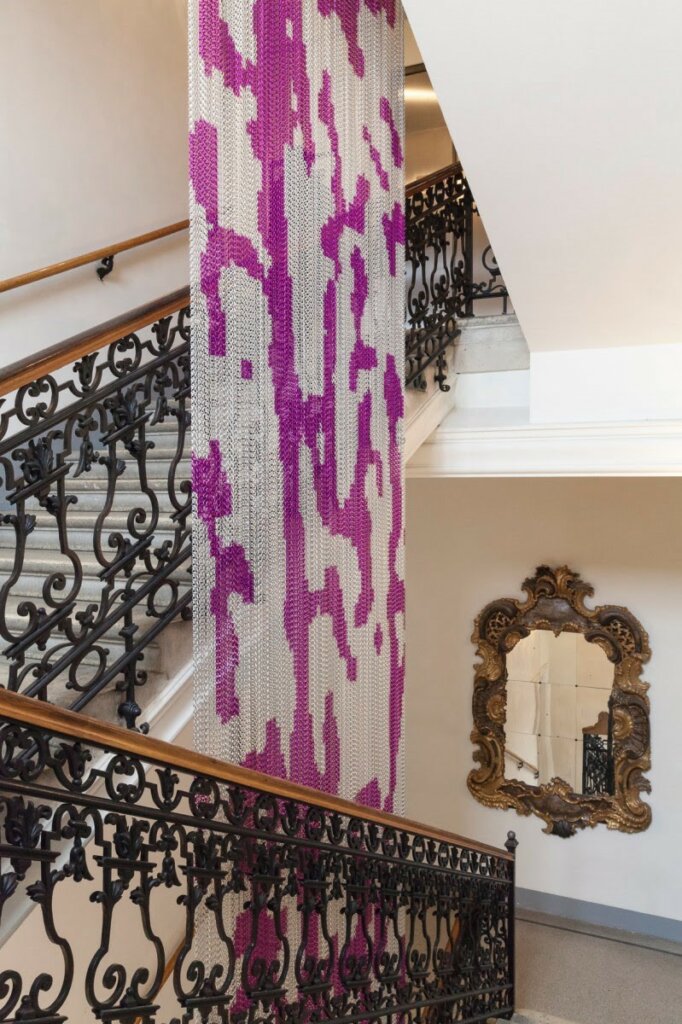 Kriskadecor Transforms with Aluminum Chains - ICFF