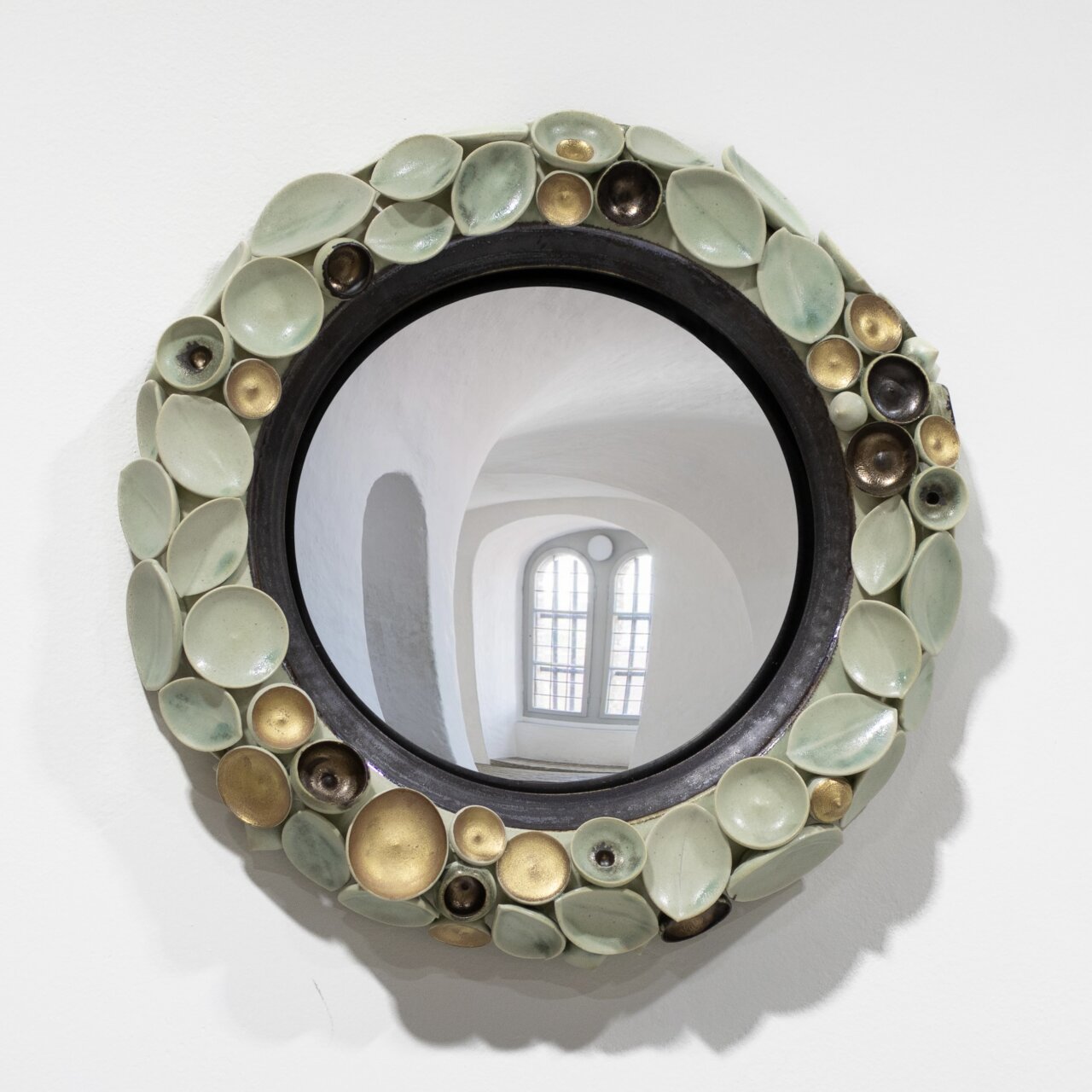 Aqua Flora Mirror by Kiara Matos Studio - ICFF